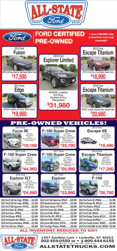 All State Ford Dealer Louisville Ky